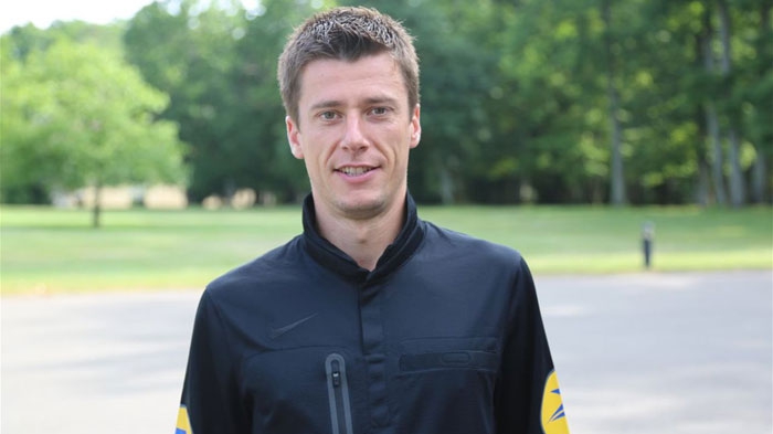 Le Vosgien Benoît Bastien 9e meilleur arbitre français - 100% Vosges