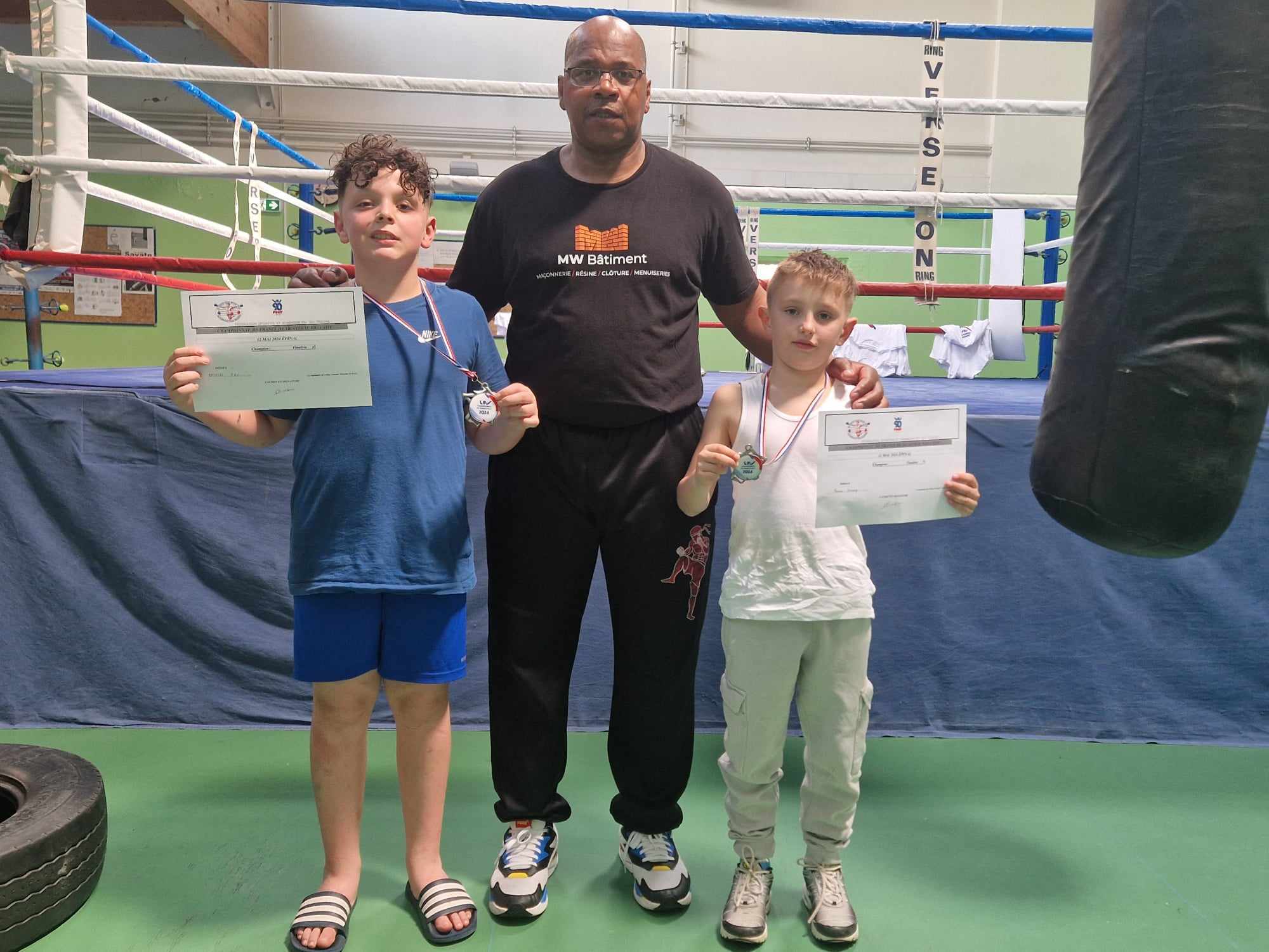 Muay-thaï : La relève est assurée au Siam Boxing Thaonnais ! - 100% Vosges